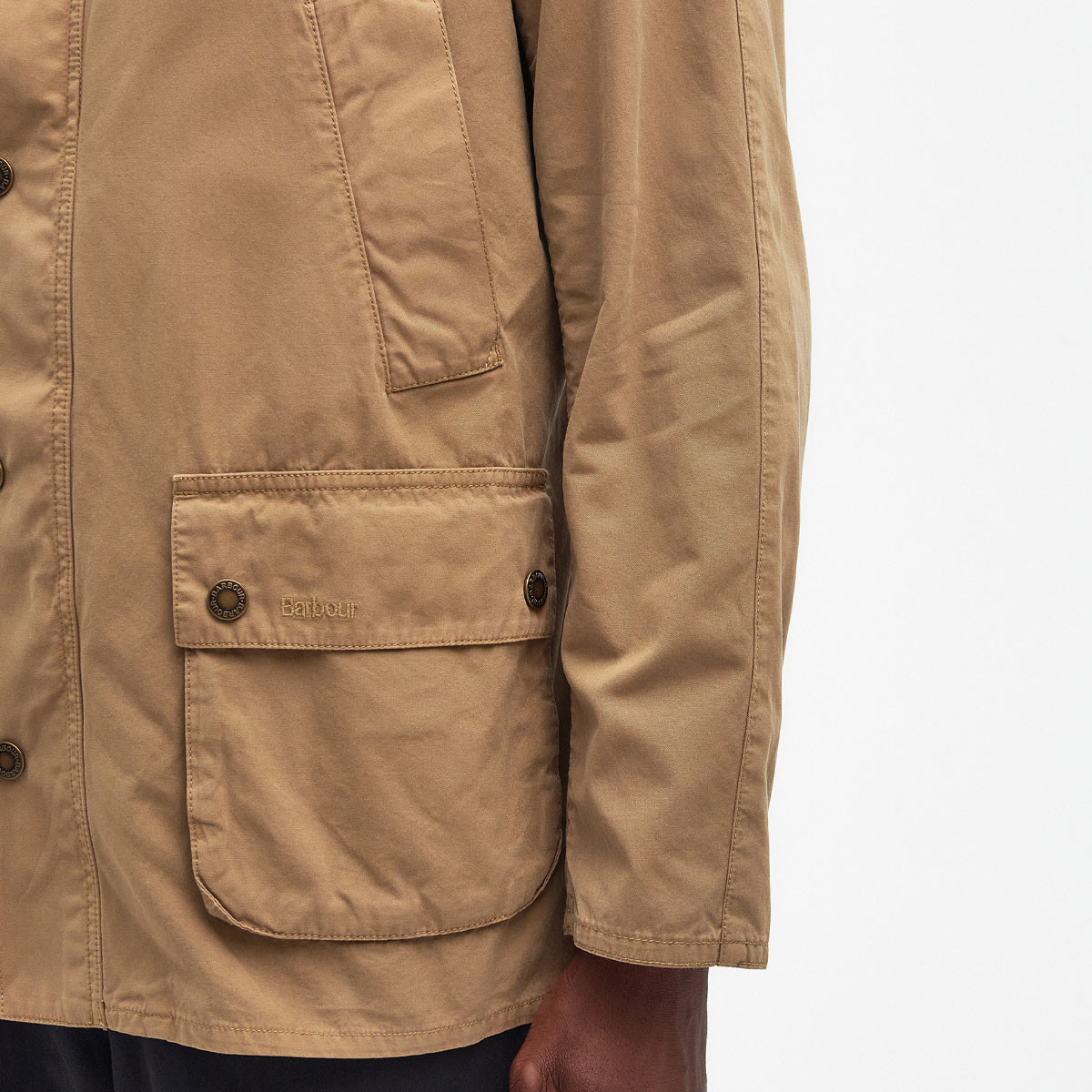 Barbour Men's Ashby Casual Jacket - Stone | Charlies