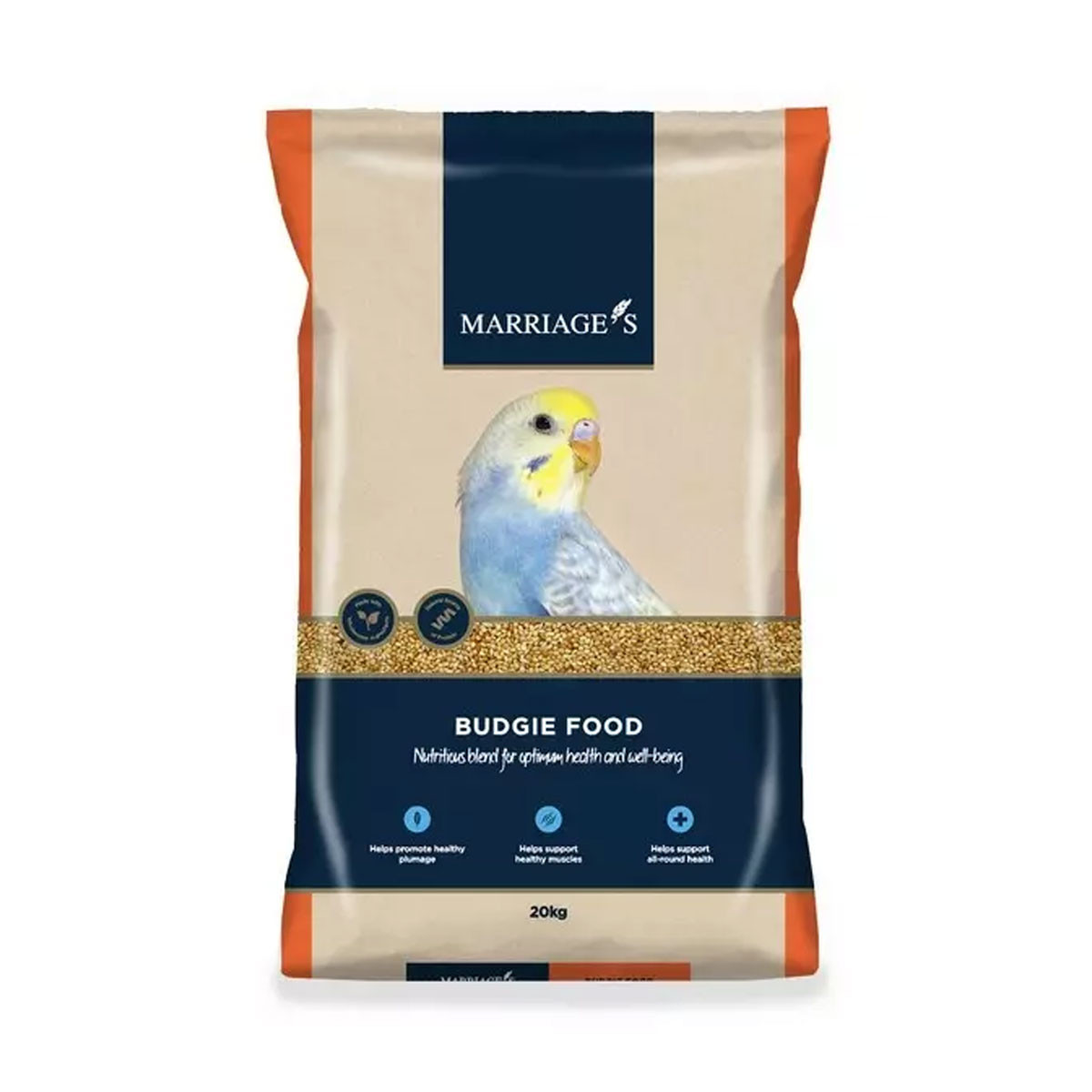 Marriage's Budgie Bird Food - 20kg | Charlies