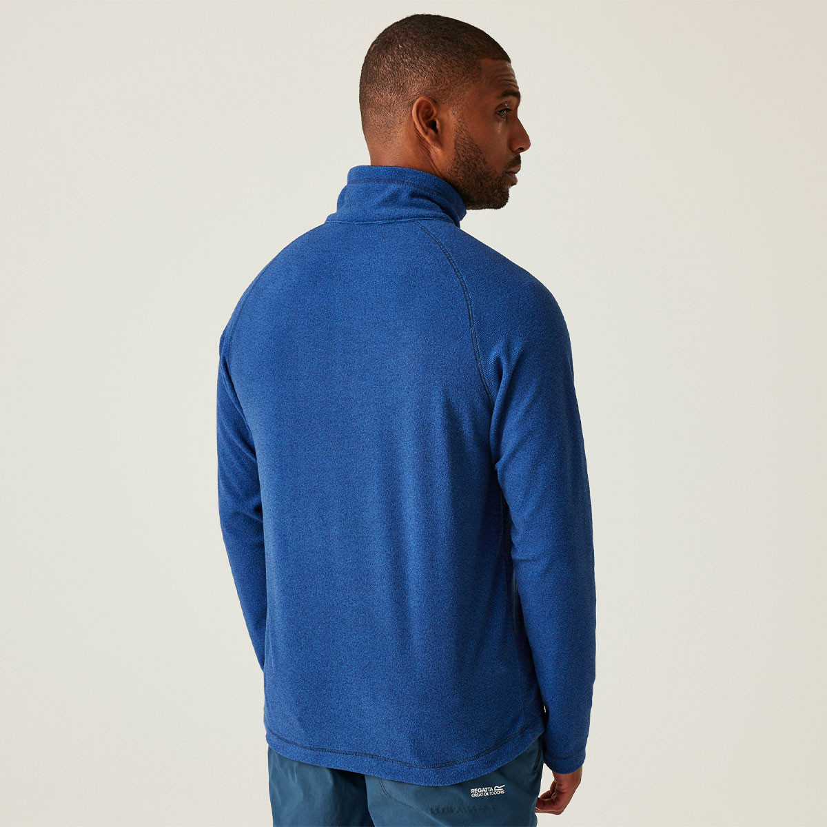 Regatta Men's Montes Lightweight Half Zip Fleece - Olympian Blue/Navy ...
