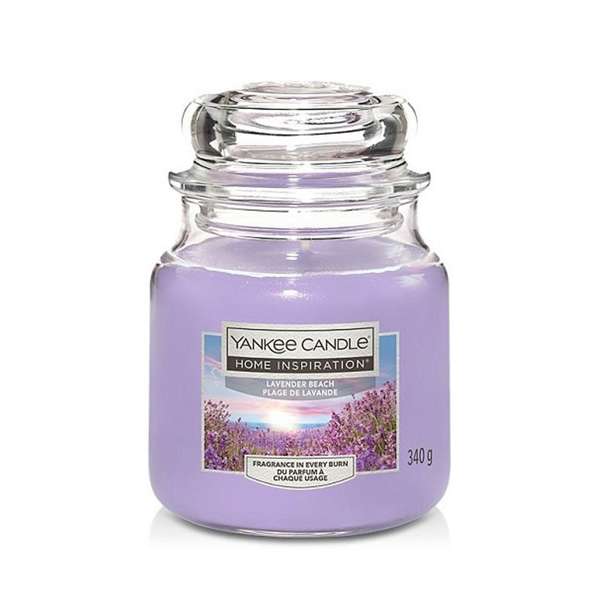 Yankee Candle Medium Jar Candle, 340g - Lavender Beach | Charlies