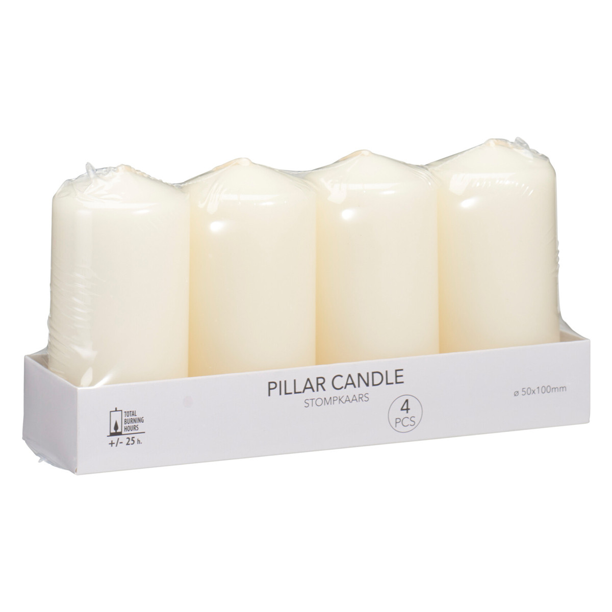 Excellent Houseware Pillar Candle Set - Set of 4 | Charlies