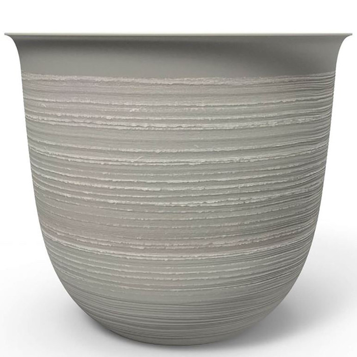 Stewart Garden Sahara Planter, Limestone Grey - 53cm | Charlies