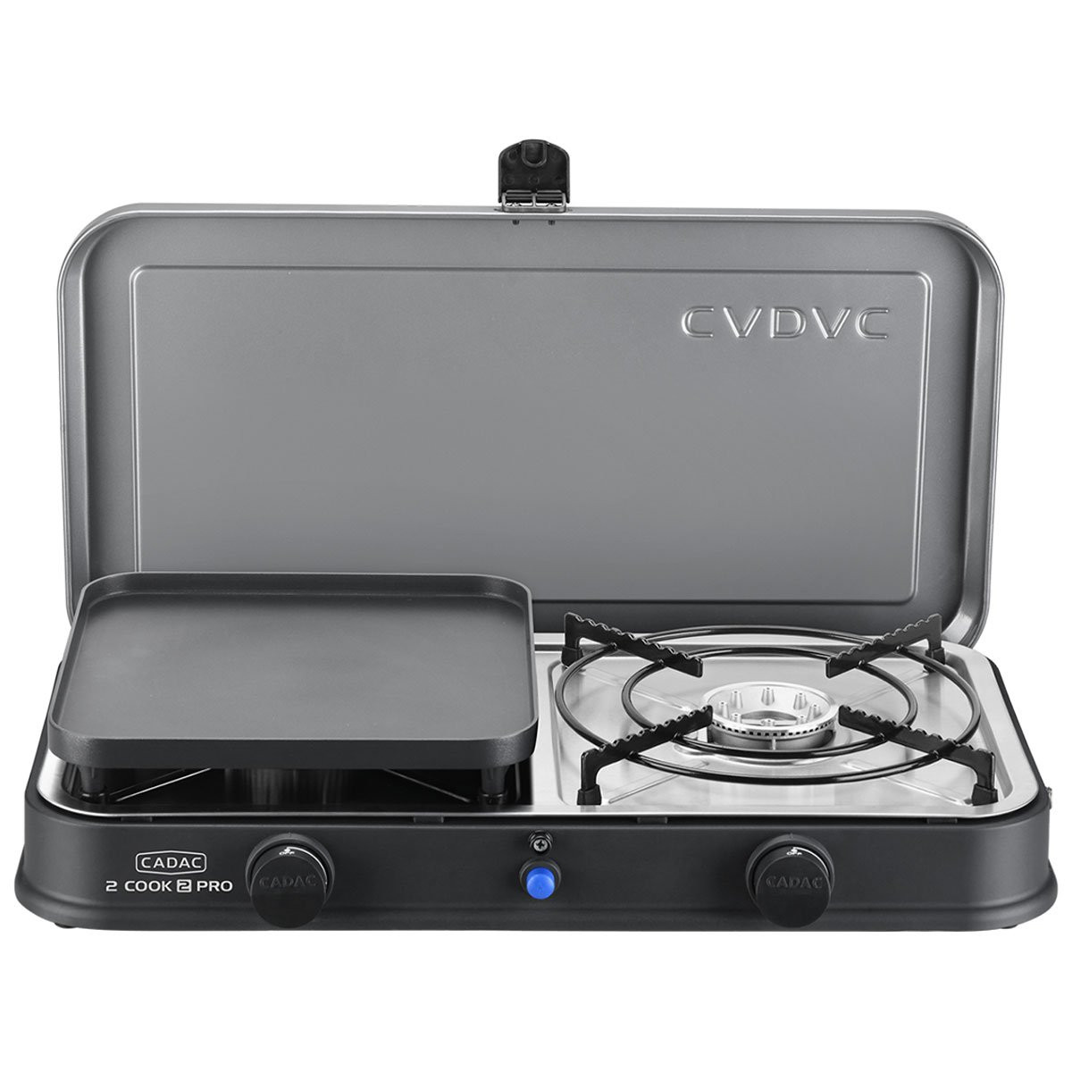 Cadac Dometic 2 Cook 2 Pro Deluxe QR Portable Gas Camping Stove & BBQ ...