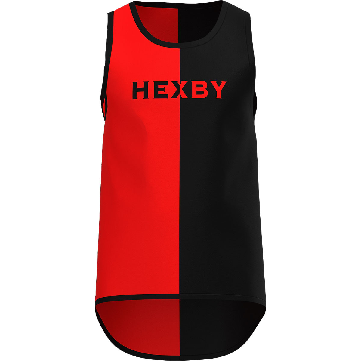 Hexby Unisex Harlequin Shorts - Red/Black | Charlies