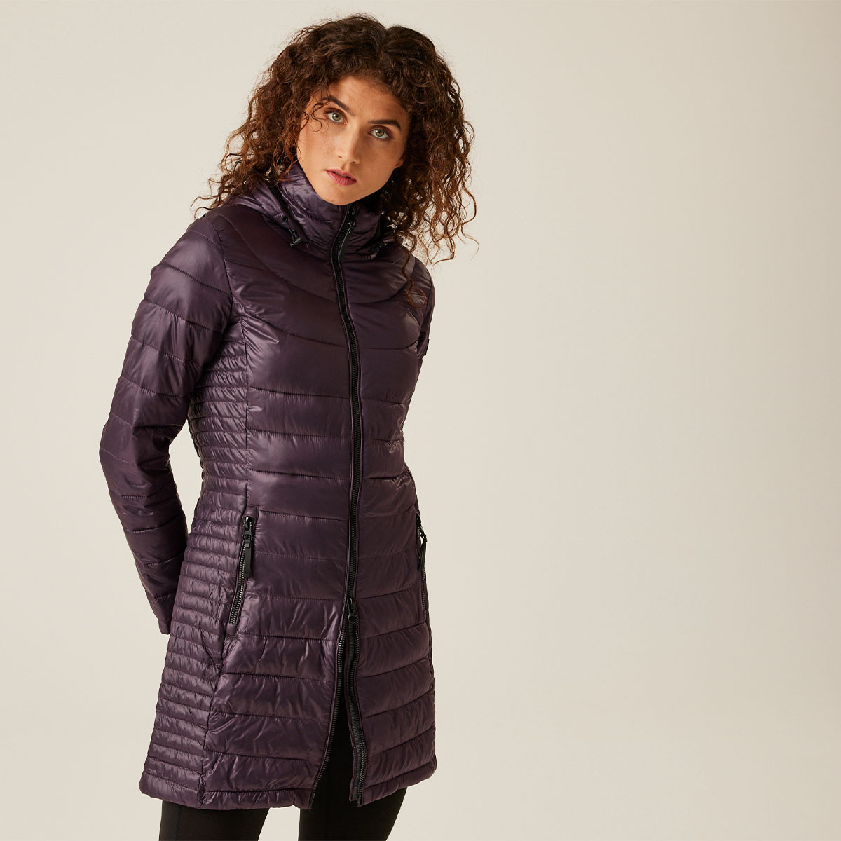 Regatta Women's Romine II Waterproof Jacket - Deep Plum/Black | Charlies