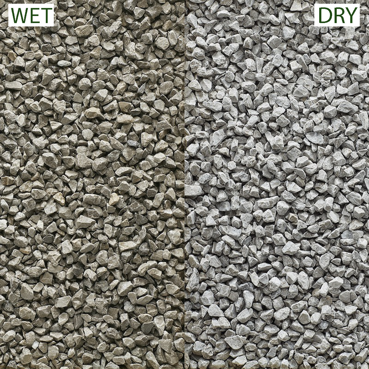Altico 10mm - 20mm Dove Grey Stone Chippings Bulk Bag - 800kg | Charlies