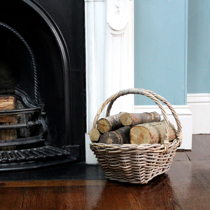 Shopper Style Wicker Log Basket | Charlies