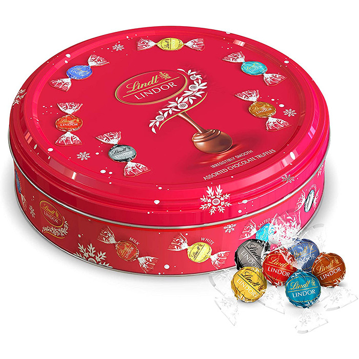 Lindt Lindor Selection Gift Tin - 450g | Charlies