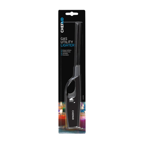 Chef Aid Long Reach Refillable Gas Lighter - Black | Charlies