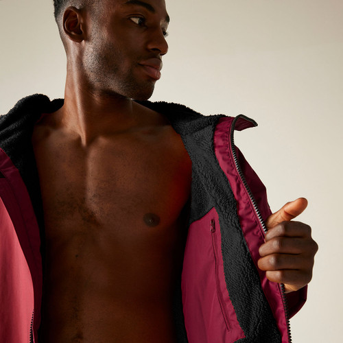 Regatta Adults Unisex Waterproof Changing Robe - Dark Maroon | Charlies