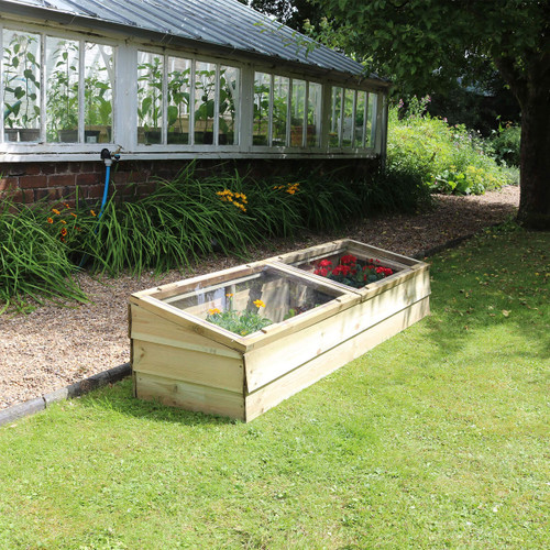 Zest Outdoor Living Large Wooden Garden Cold Frame | Charlies