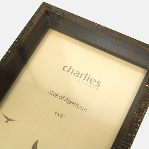 Deep Frame Dark Oak Photo Frame - 4x6" | Charlies