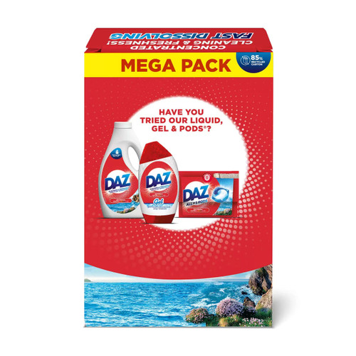 Daz Whites & Colours Washing Powder - 125 Washes | Charlies