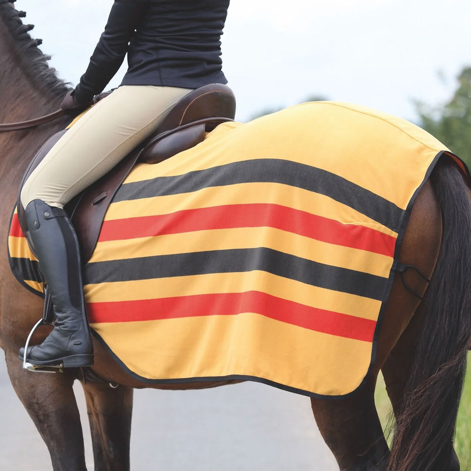 Shires Tempest Original Fleece Exercise Sheet - Newmarket Stripe | Charlies