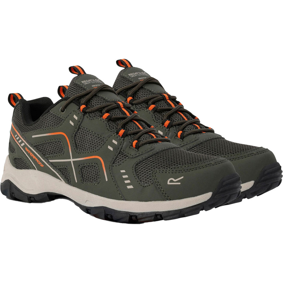 Regatta Men's Vendeavour Walking Shoes - Black/Granite | Charlies