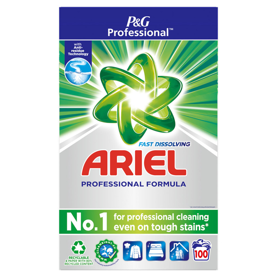 Ariel Professional Formula Washing Powder - 100 Washes | Charlies
