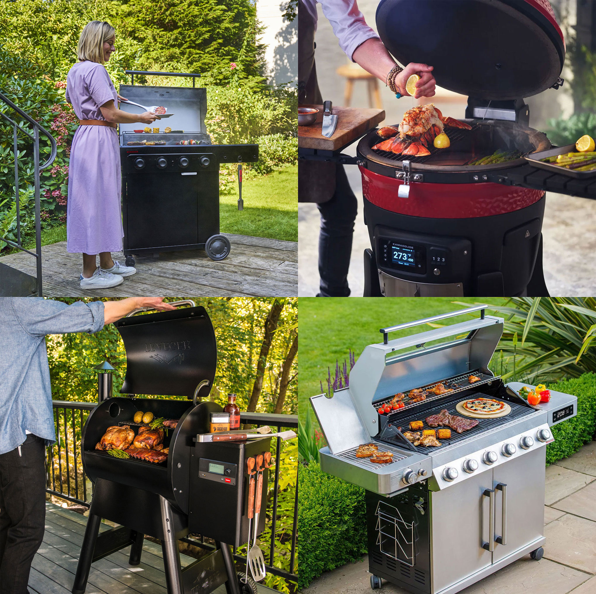 Grilling 101: A Side-by-Side Comparison of Gas, Charcoal, and Wood ...
