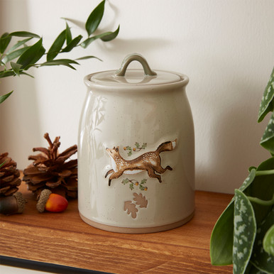 Cooksmart Forest Fable Ceramic Storage Jar - Fox | Charlies