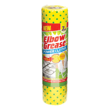Elbow Grease Multi-Purpose Reusable Power Cloths - 7 Pack | Charlies