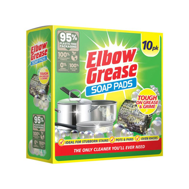 Elbow Grease Soap Scouring Pads - 10 Pack | Charlies