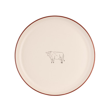 Woodbury Lane Animal Dinner Plate - Cow | Charlies