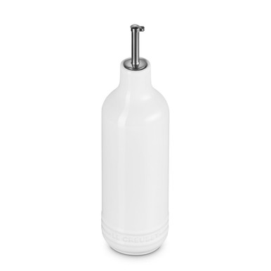 Le Creuset Stoneware Oil Cruet Bottle - White | Charlies