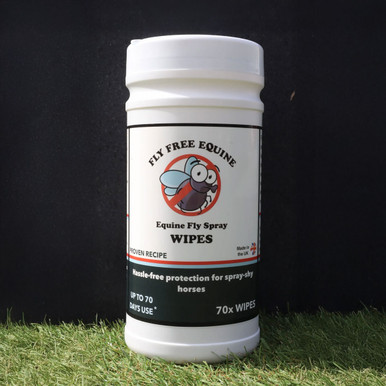 Fly Free Equine Fly Spray Wipes - 70 Pack | Charlies
