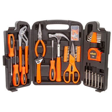 Rolson DIY Tool Kit - 124 Piece | Charlies