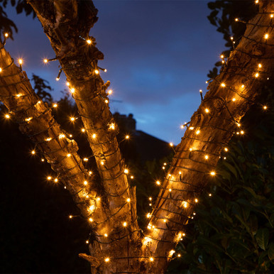 Noma 200 Fit & Forget Multi-Function Battery LED String Lights, Warm ...