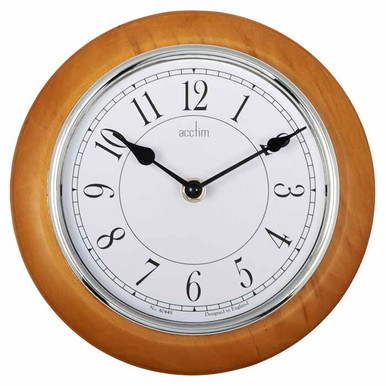 Acctim Newton Wall Clock, Light Wood - 20.5cm | Charlies