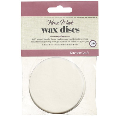 KitchenCraft Home Made Wax Discs for 2lb Jars - Pack of 200 | Charlies