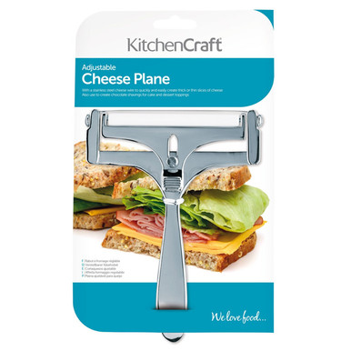 Kitchen Craft Deluxe Adjustable Cheese Planer