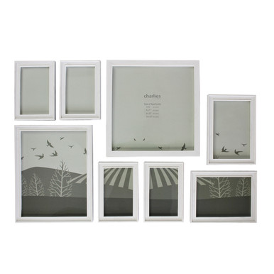 White Photo Frames - 8 Pack Gallery | Charlies