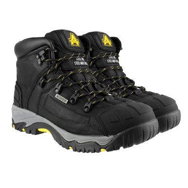 Amblers Men's FS32 Waterproof Safety Boots - Black | Charlies