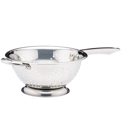 Kitchen Craft Long Handed Colander - 24cm | Kitchenware | Charlies