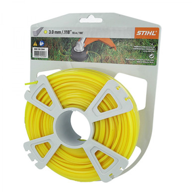 Stihl Square Mowing Line Roll - 3.0mm x 53m | Charlies