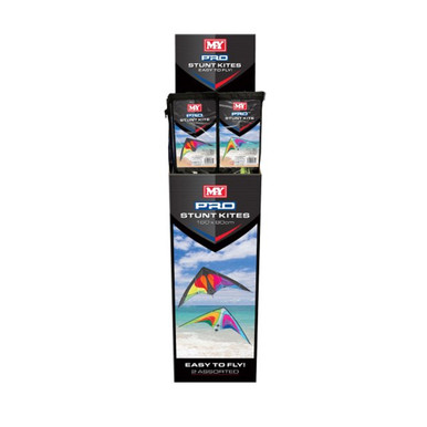M.Y Nylon 160cm Stunt Kite - Assorted - Charlies