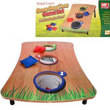 M.Y Wooden Foldable Toss Bag Throw Game - Charlies