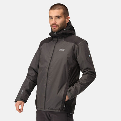 Regatta Men's Thornridge II Waterproof Walking Jacket - Ash Black ...