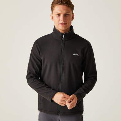 Regatta Men's Cera V Softshell Jacket - Black | Charlies