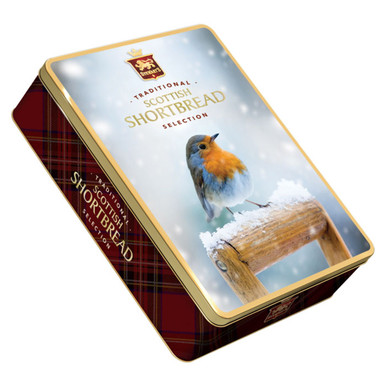 Stewarts Champion Collection Scottish Shortbread Robin Tin - 400g ...