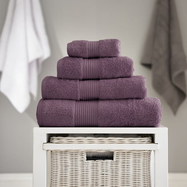 Bliss Pima Supersoft Cotton Bath Sheet - Grape | Charlies