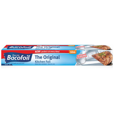 Bacofoil The Original Kitchen Foil – 450mm x 10m | Charlies