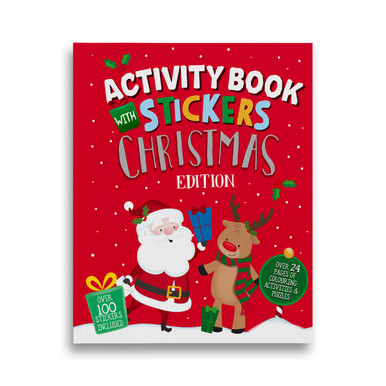 Christmas Activity Book With Stickers | Charlies
