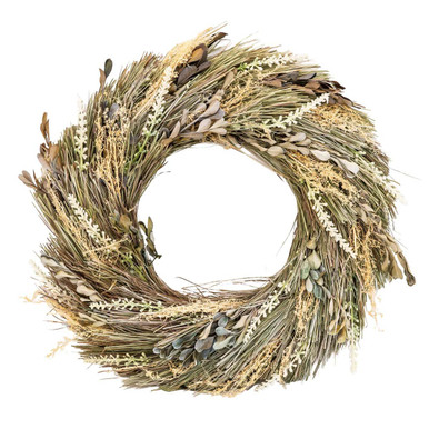 Round Wreath Natural - 34cm | Charlies