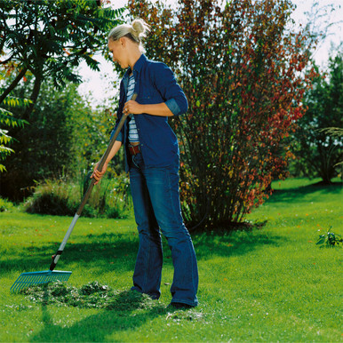 Gardena Combisystem Lawn Rake and Handle Set | Charlies