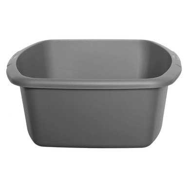 Whitefurze Large Rectangular Washing Up Bowl - Silver | Charlies