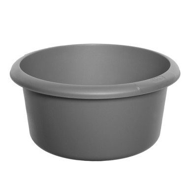 Whitefurze Small Round Washing Up Bowl - Silver | Charlies