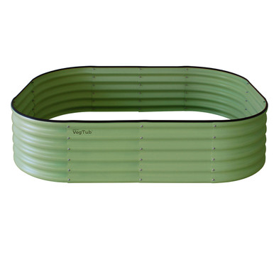 VegTrug VegTub Metal Raised Bed - Sage Green | Charlies