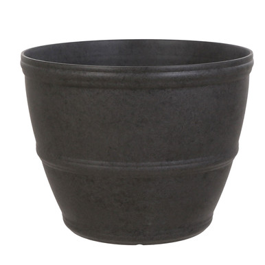 Woodlodge Feather Wing Plant Pot, Black - 40cm | Charlies
